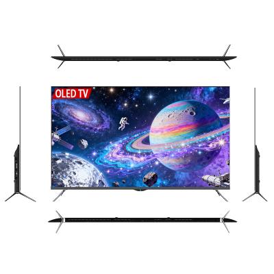 China New Oled 4K TV 55 65 Inch Smart Slim Television Set From Factory OLED Smart and Normal TV for sale
