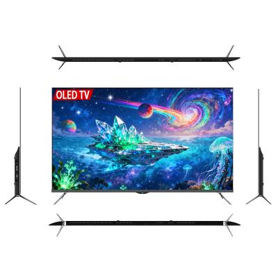 China 50 70 75 Inch 4k Android Lcd Oled Smart Flat Screen Tvs Video Display Smart Wall Mount Support Tv for Bathroom OLED TV for sale