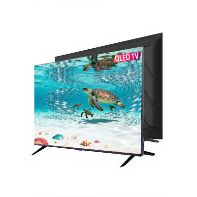 China Ultra Narrow Bezel 55 Inch QLED TV 4K Android QLED TV for Meeting Room for sale