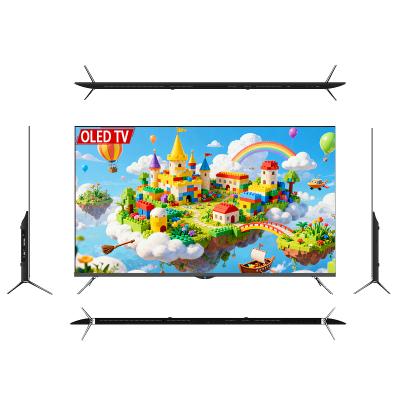China Special Offer For 85' HDR 50-Inch Smart TV Built-In OLED 4K Flat Black Cabinet WiFi Interfaces OLED SMART TV for sale