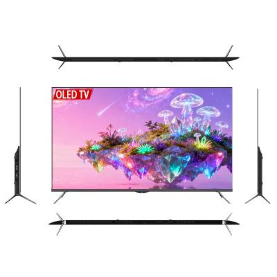 China Hot Sales No Border Led Televisions 43 50 55 65 75 85 Inches Oled 4k Android Full Hd Oled Smart Tv for sale