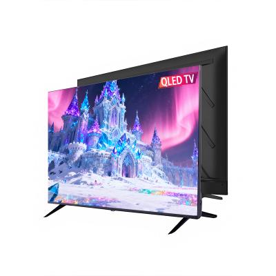 China Ultra Narrow Bezel 55 Inch QLED TV 4K Android QLED TV for Meeting Room for sale