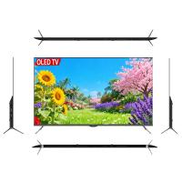 China Frameless Flat Custom Sizes OEM 43 50 55 65 70 85 Inches 4K Ultra HD LED OLED QLED Android WiFi Smart TV for sale
