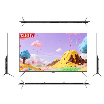 China SUNSANXIN 75 Inch Smart TV 4K Ultra HD LED & LCD TVs Televisions OLED QLED 75 Inch Flat OLED Display Screen Stand for sale