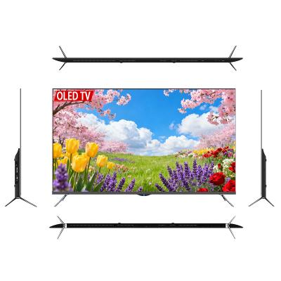 China 4K Android TV Flat Screen LED OLED QLED 43 50 55  Inch Smart TV Television Intelligent System Bright in Color OLED TV for sale