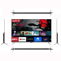 China Android 14 15 Smart Tv Display Ultra HD 4K Uhtra Thin Bonding 43 50 55 65 75 85 Inch Smart Board Prices OLED TV for sale