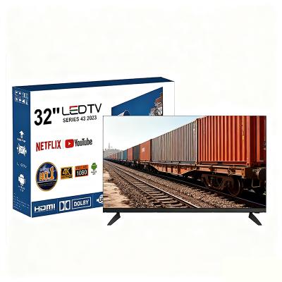 China Factory-Accepted Custom LED Smart Tvs Android TV with OEM 32 40 43 50 55 65 75 85 Inch LED TV for sale