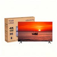 China 32 43 Inches Frameless LED TV/Smart Living Room TV 4K Android 11.0 LCD Plasma Television Smart TV Flat Screen Wholesale for sale