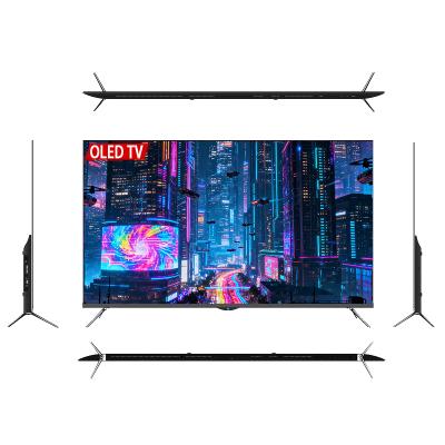 China 65 85inch China Smart Android LCD LED TV 4K TV Factory Cheap Flat Screen Television Hdr OLED Best Smart TV for sale