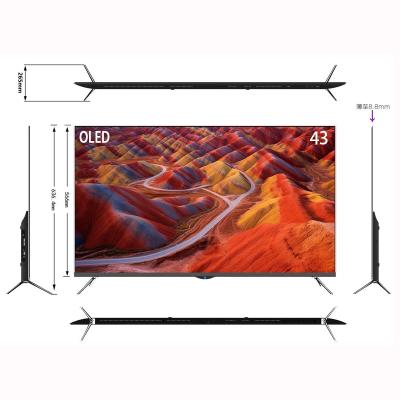 China 55 65inch FHD Smart TV / HRD 10 Google TV / dolby audio, OLED TV for sale