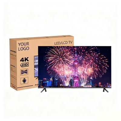 China 55 Inch LED TV 65 Inches High Quality 4k LED Smart TV 55 65 70 75 85Inches Support Customization for sale