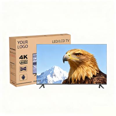 China Frameless Custom Sizes 55Inch 2K 4K Ultra HD LED OLED QLED Android WiFi Smart TV for sale