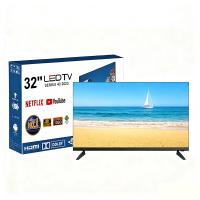 China Android 4K  Ultra HD LED Smart TV Frameless 55 65 75 85 88 90 100 110 Inch Mini LED QLED OLED Television 120Hz Black Wi-Fi for sale