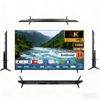 China Smart TV 55 Inches Television 4K 32 40 43 50 65 Inch LED TV With Android WiFi for sale