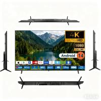 China Affordable Webos 70 Inch 4K QLED Television Android 2K Smart TV 32 43 50 55 60 65 75inch Television for sale