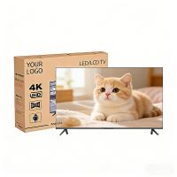 China Ultra Slim LED Flat TV with Wide Viewing Angle and Multiple HDMI Ports for sale