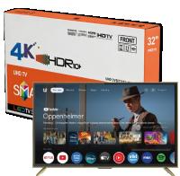 China Factory OEM 55 65 75 85 Inch 4K LED Smart TV Android TV for Commercial Wholesale for sale
