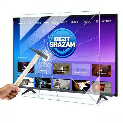 China Tempered LED TV 32 Inch 4K Ultra HD Television LCD TV 40 43 50 55 65 Inch Smart TV for sale