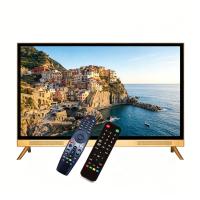 China Tempered Tv 43 Inch Television Ultra HD LED Tv 50 55 Inch 4K Smart Tv Televisor for sale