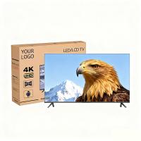 China OEM ODM Frameless 4K UHD Android Smart TV Custom Logo & Startup Image for Private Label Brands for sale