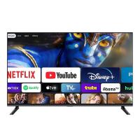 China High Brightness QLED 4K HDR TV Stable Google TV System Multi-language Streaming Ready Factory Supply for sale