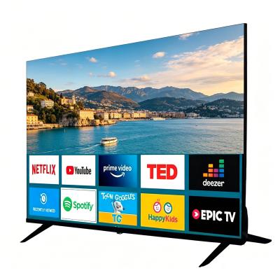 China High Quality QLED 4K HDR TV Built-in Chromecast Mass Production Factory Supply for sale