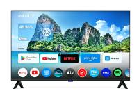 China Frameless Smart LED TV 43 Inch 4K Android TV with Remote Control for sale