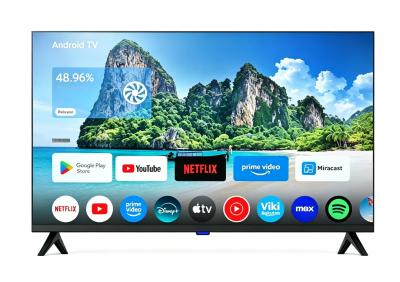 China Frameless Smart LED TV 43 Inch 4K Android TV with Remote Control for sale