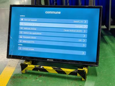 China Television Custom 32 40 43 50Inch 2K 4K Smart TV Android Smart LED LCD TV for sale