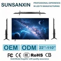 China Giant 65 86 Inch Frameless Smart TV 4K UHD Android 15 Business Office Use for sale