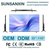 China 32 43 50 Inch Frameless Smart HD Color LCD LED TV for sale