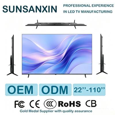 China 32 43 50 Inch Frameless Smart HD Color LCD LED TV for sale