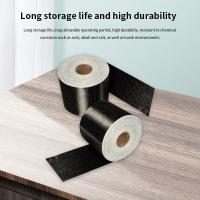 China Reinforcement Carbon Fiber Cloth Roll Tape Lightweight Unidirectional Carbon Fiber Tape for Pultrusion Process Concrete Repair for sale