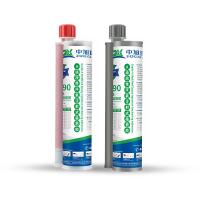 China Dual Cartridge Injection Epoxy Anchoring Adhesive Rebar Chemical Anchor Glue Fit for Manual Caulking Gun for sale