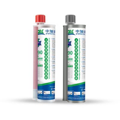 China Dual Cartridge Injection Epoxy Anchoring Adhesive Rebar Chemical Anchor Glue Fit for Manual Caulking Gun for sale