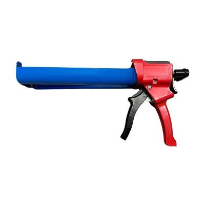 China 580ml 1:1 Double Tube Epoxy Adhesive Dispensing Gun Manual Caulking Gun with Injection Dispensing for Epoxy Resin for sale