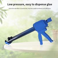 China 580ml 1:1 Double Tube Epoxy Adhesive Dispensing Gun Manual Caulking Gun with Injection Dispensing for Epoxy Resin for sale