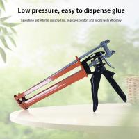 China 360ml Manual Epoxy Anchor Gun Construction Rebar Adhesive Guns with Power Handle Plunger Control Origin Rod Material for sale