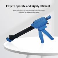 China Factory Direct 360ml Blue Epoxy Gun 1:1 Two Part Structural Adhesive Mixing Handwork Dispenser Gun for sale