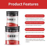China High Quality Grade-A Epoxy Carbon Fiber Cloth Adhesive Carbon Fiber Reinforced Epoxy CFRP Epoxy for Construction Reinforcement for sale