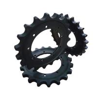 China Black Excavator Drive Sprocket for KATO HD80 HD140 HD250 Rubber Track Sprocket 0.8-100T for sale