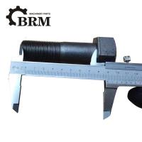 China Grade 12.9 Track Shoe Bolt 40Cr Heat Treatment Excavator Bulldozer M12-M24 1/2-1/4 for sale