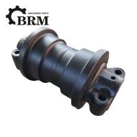 China Cx55 Excavator Track Roller Bottom Casting For Undercarriage Parts for sale