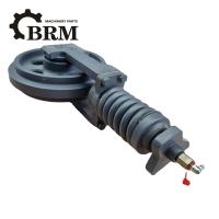 China 307B E70 Front Idler Assembly CE Top Rollers Material 40MnB Excavator Undercarriage for sale