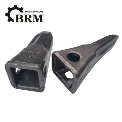 China PC200 Excavator Bucket Teeth 205-70-19570 Long Tiger Tooth Wear Resistant Steel for sale