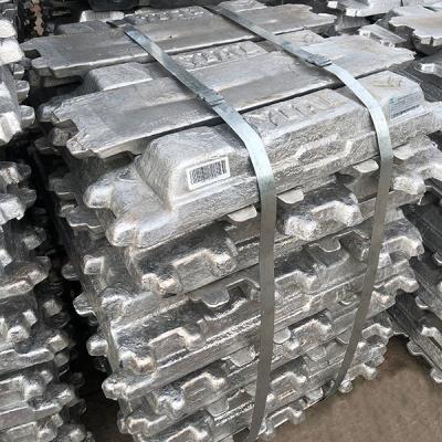 China Pure Aluminum Ingot Al99.8 20kg for Remelting Industrial Grade Smooth Precious Metal Block for sale
