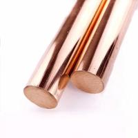 China Pure Copper Rod C26000 C27000 12mm Bar for Electrical Grounding Applications for sale
