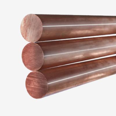 China Pure Copper Rod C26000 C27000 12mm Bar for Electrical Grounding Applications for sale