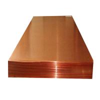 China C10100 C12000 Copper Sheet Plate 0.3mm to 100mm Thickness Red Coppery Brass Non-alloy for sale