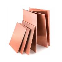 China 99.99% C10500 C12300 Copper Plate Sheet Alloy Pure Electrolytic Copper Cathode for sale
